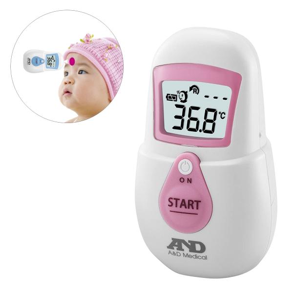 これからは、非接触体温計。肌に触れずにすばやく測れます。【速い、簡単】約1秒で測定できるので朝の忙しいときや、じっとしていられない子どもの体温測定も楽ちん。消音モードにもできるので睡眠中の赤ちゃんも起こさずに素早く検温♪大人数の測定も短時間...