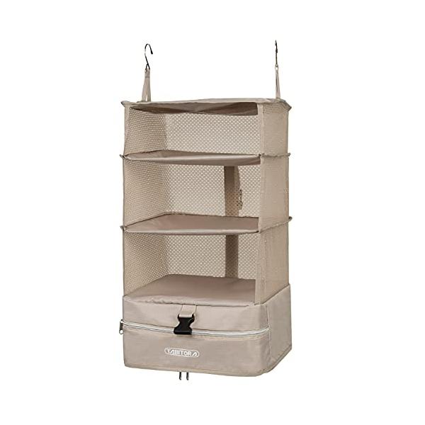 ・ベージュ Large ・・Color:ベージュSize:Large・【素材】ポリエステル　【カラー】ブラック　ブルー　グレー　ローズ　カチオングレー 【吊り下げサイズ】Lサイズ：30*30*61CM XLサイズ：45*30*62CM 【荷...