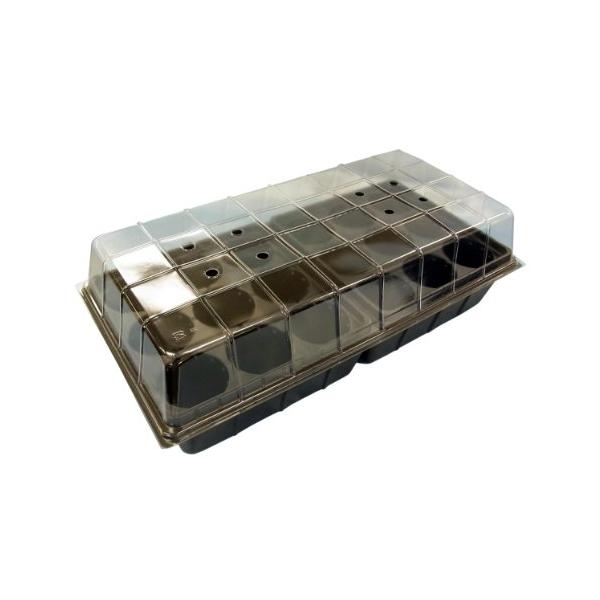 シンプル・透明 1セット入り 47502・・Size:1セット入り・■【特徴】苗の発芽に最適な、トレイ付きの育苗ポット！</br>透明カバー付きで、苗の成長を確認できます！</br>アンダートレイ付きで周囲を汚さず、...