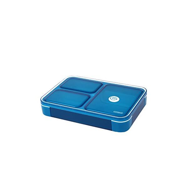 ・クリアブルー 600ml 04・・Color:クリアブルーPatternName:単品・【立てて運べる】通勤や通学のバッグは、荷物でいっぱい! フードマンはそんなバッグにもすっきり入れられる「立てて運べる薄型弁当箱」。書類などと一緒に持ち...