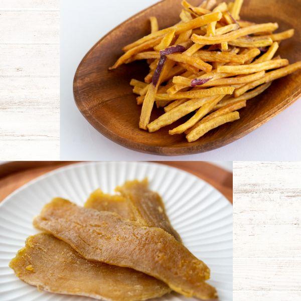 ■マツコの知らない世界で紹介された寝た芋本舗の商品です。3種食べ比べは芋國屋オリジナルです。■追跡番号付きメール便(ネコポス)にてお送りいたします。　セット内容平干し（茨城県産紅はるか）500g×1袋芋けんぴ（紅あずま）45g×1袋芋けんぴ...