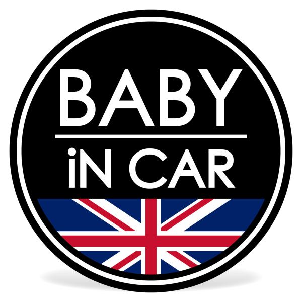 ◆商品の説明この商品は国旗カラーをモチーフとしたBABY in carステッカーです。シンプル＆オシャレにさりげなく周囲に幼児を乗せている事を周知できるステッカーです。輸入車をお乗りの方にぴったりの商品です。◆商品の特徴（１）自動車のリアウ...