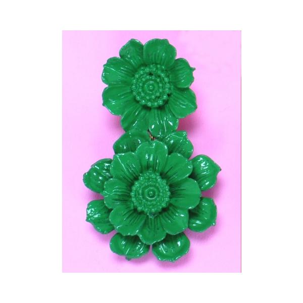 フラメンコアクセサリーをスペインのセビリアより取り寄せました オリジナリティーあふれるデザインの中からお選びください！サイズ：3.4cmｘ5.8cm留具：オメガタイプ (商品説明参照)