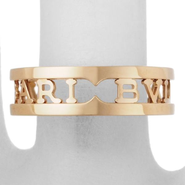 詳細：ブルガリ BVLGARI ビーゼロワン ロゴスパイラル リング 358700サイズ：#49(実測約8.5-9号)最大幅：0.56cm素材：K18PG刻印：Au750 MADE IN ITALY 49 シリアルナンバー重量：4.9g参考...