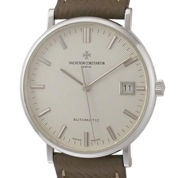 ブランド｜ヴァシュロンコンスタンタン VACHERON CONSTANTIN商品名｜パトリモニー オートマティック型番｜42002/000G-9020製造年｜―文字盤｜シルバー素材｜K18WG(裏蓋と尾錠に750刻印)サイズ｜ケース：35m...
