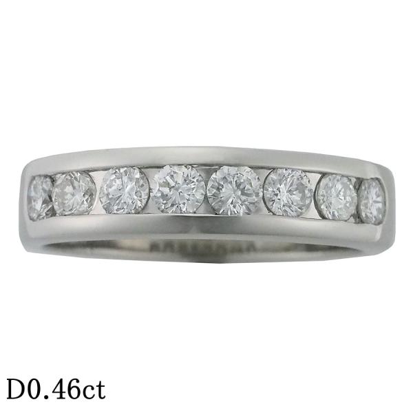 ブランド｜ノーブランド 商品名｜ ダイヤモンド/0.46ct デザイン リング型番｜―サイズ｜約10.5号最大幅 3.9mmアーム背面 3.0mm重量 5.0g素材｜Pt900 刻印｜0.46 Pt900参考定価｜―付属品｜当店オリジナルボ...