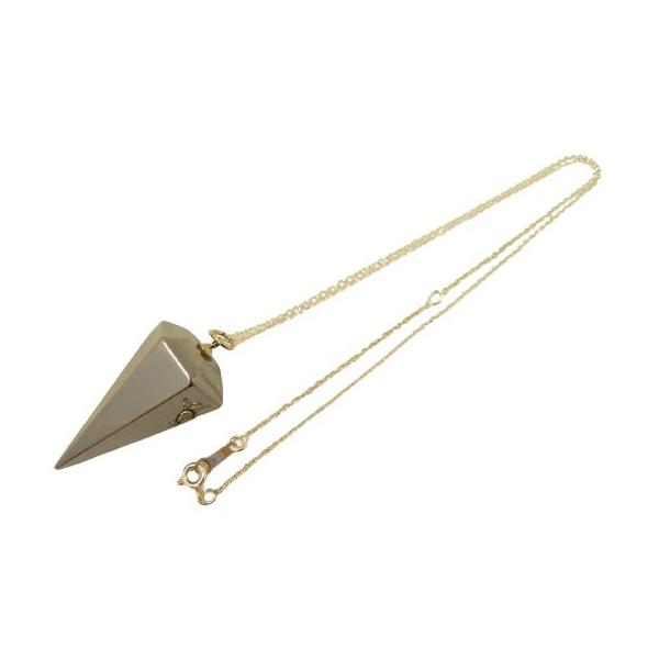 ■商品の内容高純度テラヘルツ鉱石 ペンデュラム型 ペンダントトップ カット型 SV925チェーン45cm付き ネックレス ダウジング ヒーリング 天然石 風水 パワーストーンペンデュラムは「ダウジング」に使う振り子です。古くは金脈や水源を探...