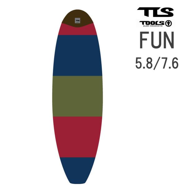 ※メーカーより直送の為日時の指定はお受けしておりません。TOOLS (ツールス)【TLS KNIT CASE SERIES（BASIC）FUN】サイズ：7'6'/5'8'カラー：no.125  ・TLS オリジナルニットケース・ノーズから差...