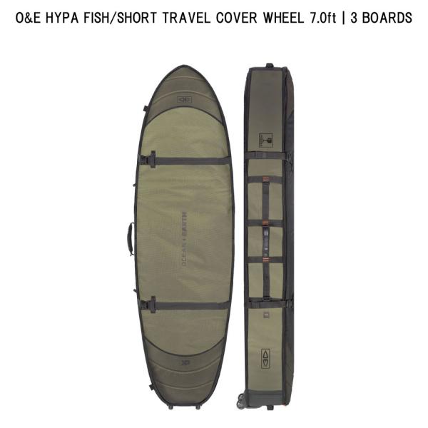 メーカー在庫となり、直送での出荷となります。【HYPA FISH/SHORT TRAVEL COVER WHEEL】長期サーフトリップや旅行先でサーフボードを購入予定の方から支持されるウィール付きボードケース。頑丈なインラインベアリングシス...