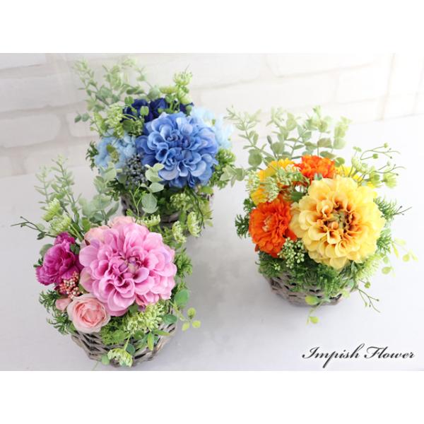 アーティフィシャルフラワー（造花）使用■サイズ:W:22 D:17 H:20 (cm) W=（幅）　Ｄ=（奥行き）　H=（高さ）■器の材質：天然素材インテリアとしてはもちろん御祝い用にもぴったりの豪華な高級造花を使ったアレンジメント用途例：...