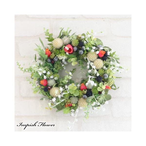 アーティフィシャルフラワー 造花 使用■アレンジサイズ: 直径:32 奥行き:10 (cm) ■主な使用造花：スズランインテリアとしてはもちろん御祝い用にもぴったりの豪華な造花を使った壁掛けリースのアレンジメント用途例：誕生日、結婚祝い、記...
