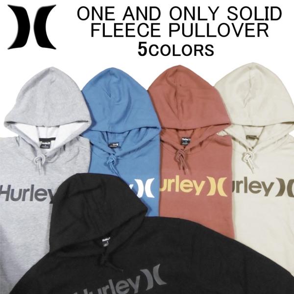 最新作をお値打ち価格で！！合計3,980円(税込)以上のご注文で送料無料！！HURLEY「FLEECE」ラインより、チェストに鉄板アイコンのシンプルなプルオーバー新着入荷！ソリッドカラーのボディに定番の「ONE AND ONLY」ロゴを落と...