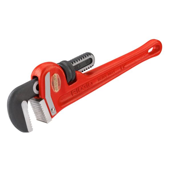 商品名: リジッド 強力型ストレート パイプレンチ 300mm 12HD RIDGID 31015 Heavy-Duty Straight Pipe Wrench, 12" Sturdy Plumbing Wrench with Self ...