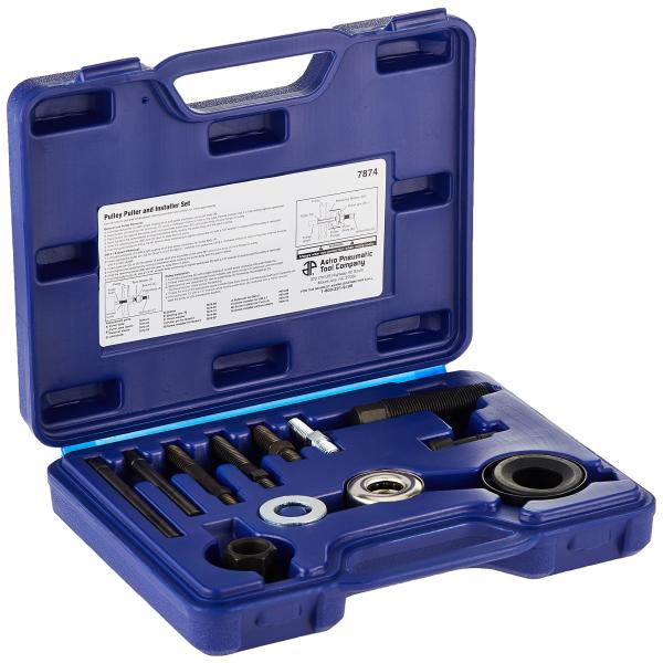 商品名: アストロ7874プーリープーラーとインストーラキット Astro 7874 Pulley Puller and Installer Kitブランド: Astro Pneumatic Tool高さ: 24cm横幅: 19cm奥行: ...