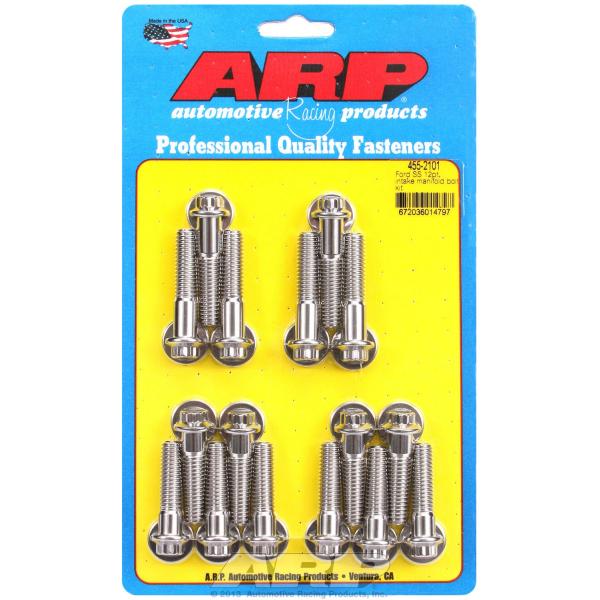 商品名: ARP 4552101 ステンレス300 12点吸気マニホールドボルトキット ARP 4552101 Stainless 300 12-Point Intake Manifold Bolt Kitブランド: ARP高さ: 1.90...