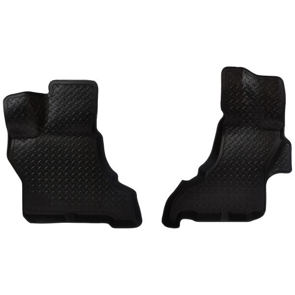 商品名: Husky Liners - クラシックスタイルシリーズ | 1997 - 2014 フォード E-150 &amp; E-250 2003 - 2023 E-350 2017 - 2023 E-450用 | フロントライナー -...