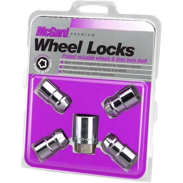 商品名: McGard 24130 Chrome Cone Seat Wheel Locks (1/2" - 20 Thread Size) - Set of 4 MCGARD 24130 Chrome Cone Seat Wheel Lo...