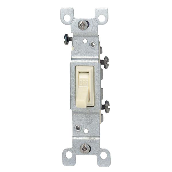 商品名: Leviton M03-01451-2AM 15 Amp SP Quiet Switch Grounded, Almond, 10-Pack by Leviton Leviton M03-01451-2AM 15 Amp SP Q...