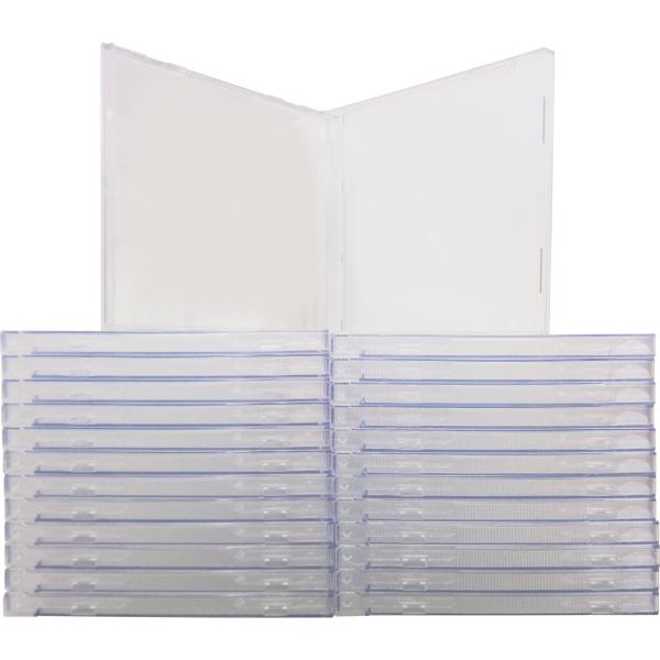 商品名: 25標準空、クリアプラスチック交換用CDジュエルボックス10?mm厚CDケース)トレイは別売り# cdbs10cl 25 Standard Empty, Clear Plastic Replacement CD Jewel Box...