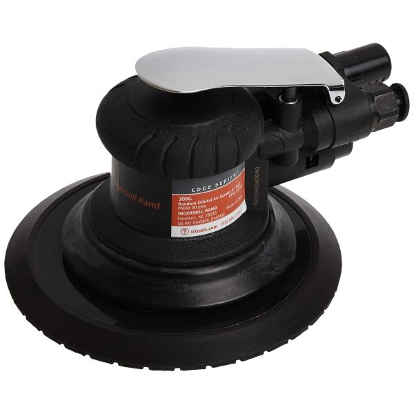 商品名: Ingersoll Rand 300G 6-Inch Edgeシリーズランダムオービタルエアサンダー、ブラック Ingersoll Rand 300G Edge Series 6" Air Random Orbit Sander ...