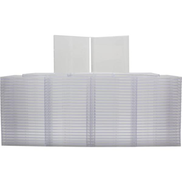 商品名: msbs10ca???標準空カレンダージュエルstand-upボックス???オフ???100パック MSBS10CA - Standard Empty Calendar Jewel Stand-Up Boxes - Clear -...