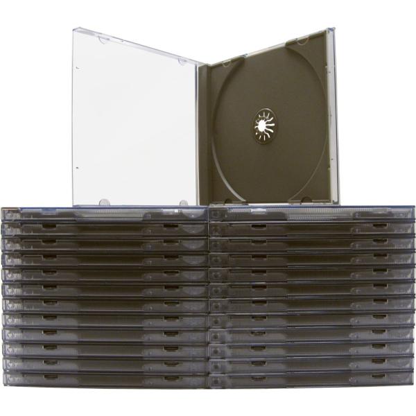 商品名: (25) Allsop シングル超強力ボックス CDジュエルケース #CDBIS10DGPR - 丈夫で飛散防止CDケース (25) Allsop Single SUPER Strong Boxes CD Jewel Case #...