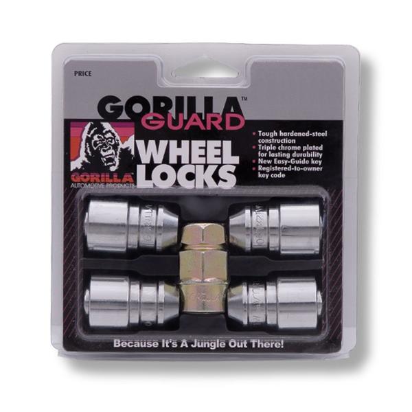 商品名: ゴリラ 61641 ガードロック ロックナット (14mm x 1.50 ネジサイズ) - 4個 Gorilla Automotive 61641 Acorn Gorilla Guard Locks (14mm x 1.50 Th...