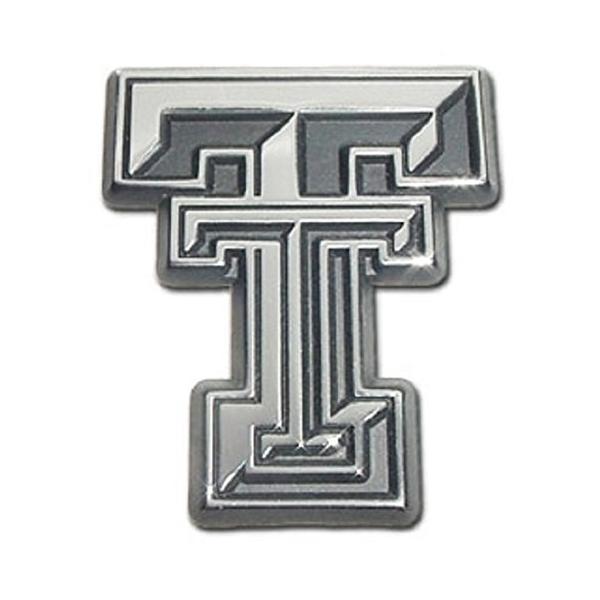 商品名: Texas Tech UniversityレッドRaidersプレミアムクロムメッキメタルNCAA College車トラックオートバイエンブレム Elektroplate Texas Tech University Red Rai...