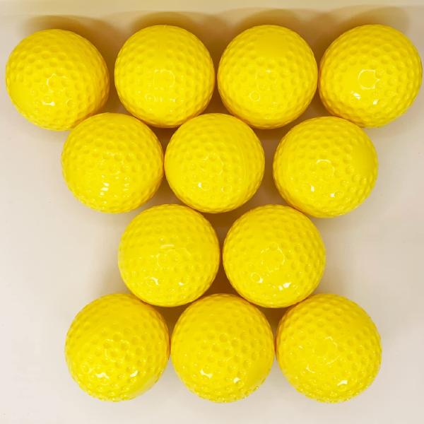 商品名: (Yellow) - Markwort Pitching Machine Baseball with Dimples (Dozen) Markwort Pitching Machine Baseball with Dimples,...
