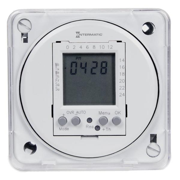 商品名: Grasslin by Intermatic FM1D20E-24 16A 24V 50/60HZ 電子タイマーモジュール フラッシュマウント Grasslin by Intermatic FM1D20E-24 16A, 24V,...