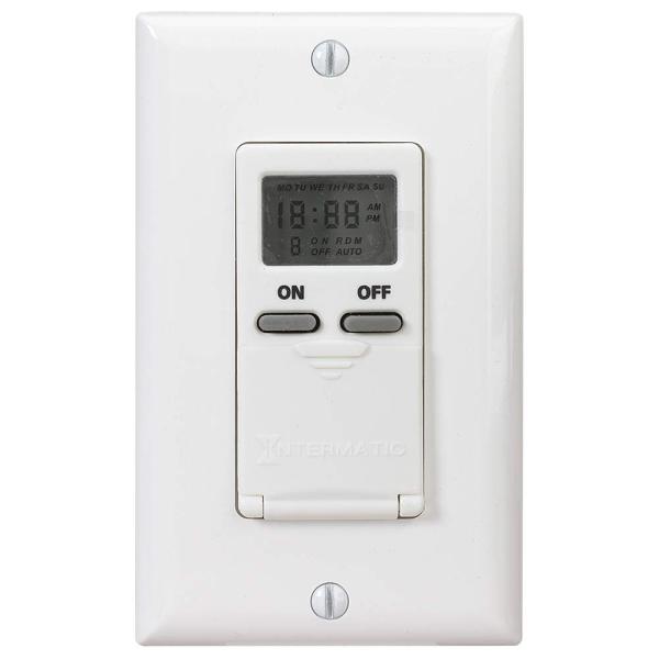 商品名: Intermatic EI500WC 7-Day Single-Pole Digital Time Switch, White by Intermatic Intermatic EI500WC 7-Day Single-Pole ...