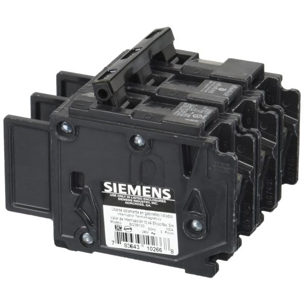 商品名: Siemens BQ3B100 100アンペア 3極 240ボルト 10KAIC ブレーカー Siemens BQ3B100 100-Amp Three Pole 240-Volt 10KAIC Breakerブランド: Siem...