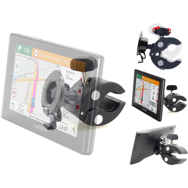 商品名Heavy Duty Bike Motorcycle Clamp Mount Holder for Garmin Nuvi 52LM 54 55LMT 56LMT 57LMT 58LMT 66 67 68 2557 2559LMT 2...