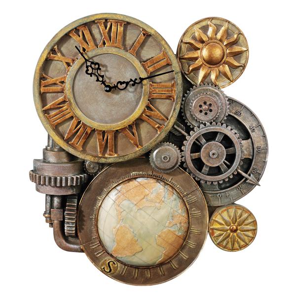 商品名: NG33981 アンティーク ギア 彫刻壁掛け時計 Design Toscano社【並行輸入】 Design Toscano Gears of Time Sculptural Wall Clockブランド: Design Tosc...