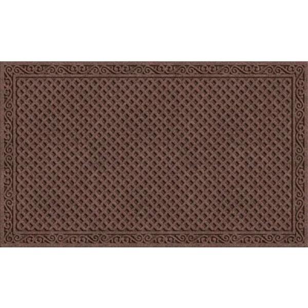 商品名: Apache Mills テクスチャー 鉄格子玄関マット 18インチ x 30インチ ウォールナット Apache Mills Textures Iron Lattice Entrance Mat, 18" x 30", Waln...