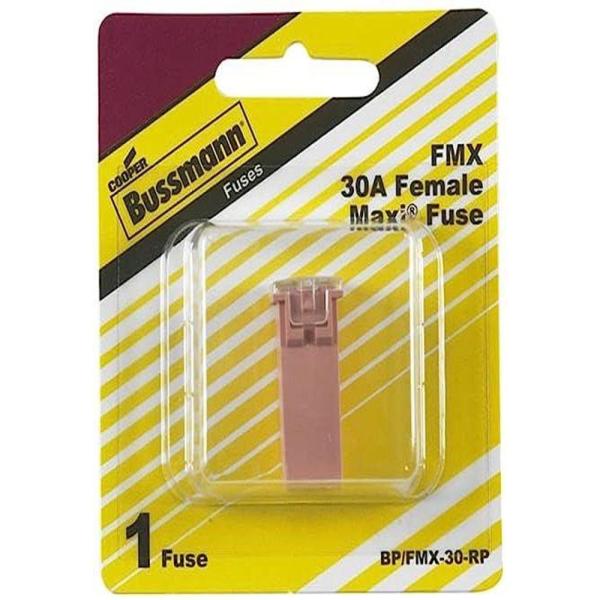 商品名: BussmannBP/FMX-30-RPFMX Fuses-30AMP FMX FUSE (並行輸入品) Bussmann (BP/FMX-30-RP) Pink 30 Amp Female Maxi Fuseブランド: Buss...