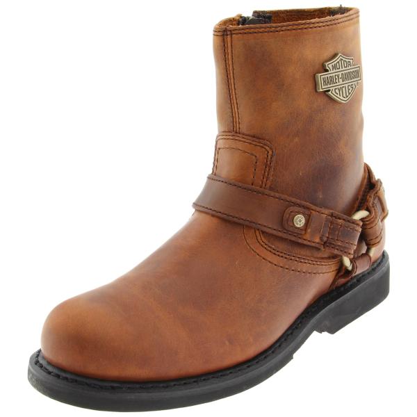 商品名: [Harley-Davidson] Men's Brown Scout 7-Inch Motorcycle Boots Inside Zipper. D95263 HARLEY-DAVIDSON FOOTWEAR Men's Sc...