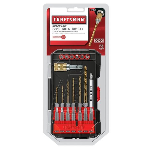 商品名: Craftsman 22 pc. Drill/Driver Bit Set by Craftsman CRAFTSMAN Bit Set for Drill/Driver, 22 Piece (964074)ブランド: Craft...
