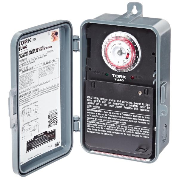 商品名: NSi Industries TORK TU40 屋内/屋外 40アンペア ユニバーサルマルチボルト 電気機械式電化製品タイマー Ohm TU40 1 NSi Industries TORK TU40 Indoor/Outdoor...