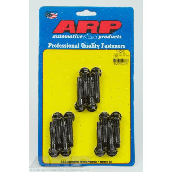 商品名:  ARP 144-2001 Intake Manifold Bolt Kit (Black Oxide Hex) Chrysler All Modelsブランド: ARP高さ: 1.905cm横幅: 15.24cm奥行: 25.4...