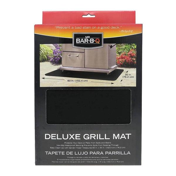 商品名:  Mr. Bar-B-Q 40124Y Deluxe Grill Mat, Protects Decks &amp; Patios from Spills &amp; Stains | Non-Slip Backing | Pre...