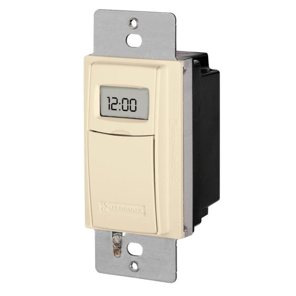商品名:  Intermatic ST01A 7 Day Programmable In Wall Digital Timer Switch for Lights and Appliances, Astronomic, Self Adjus...