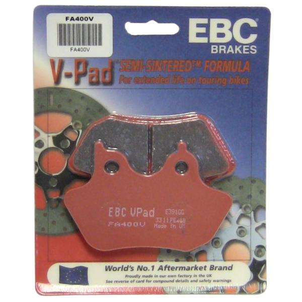 商品名: BRAKEPAD SEMISNTRD FA400V EBC Brakes FA400V Semi Sintered Disc Brake Pad, Black, One-Sizeブランド: EBC高さ: 17cm横幅: 14cm奥...