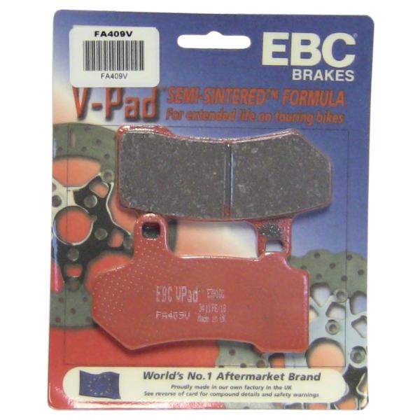 商品名: BRAKEPAD SEMISNTRD FA409V EBC Brakes FA409V Semi Sintered Disc Brake Pad, Black, 1x1x1ブランド: EBC商品サイズ: 1x1x1高さ: 17cm...