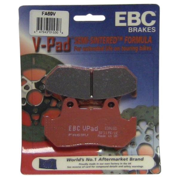 商品名: BRAKEPAD SEMISNTRD FA69V EBC Brakes FA69V Semi Sintered Disc Brake Padブランド: EBC高さ: 2cm横幅: 12cm奥行: 14cm商品番号: FA69V素材...