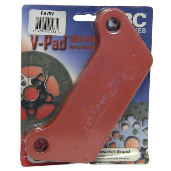 商品名: BRAKEPAD SEMISNTRD FA79V EBC Brakes FA79V Semi Sintered Disc Brake Padブランド: EBC高さ: 18cm横幅: 15cm奥行: 4cm重量: 768g商品番号:...