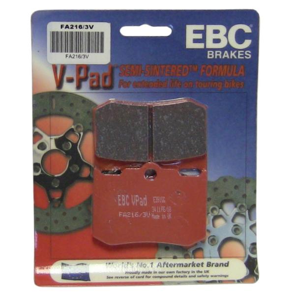 商品名: BRAKEPD SEMSNTRD FA216/3V EBC Brakes FA216/3V Semi Sintered Disc Brake Padブランド: EBC高さ: 17cm横幅: 14cm奥行: 1cm重量: 220g商...