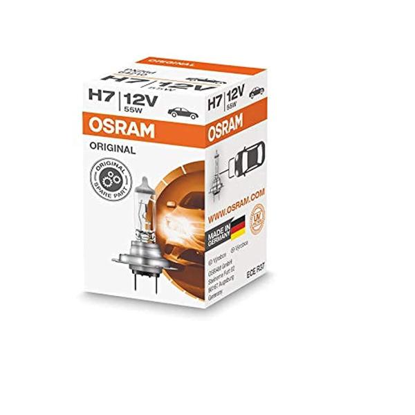 商品名:  Osram / Sylvania Halogen H7 Headlight Bulb # 64210 - NEW OEM - 12V / 55W / PX26d - Made in Germanyブランド: OSRAM高さ: 6...