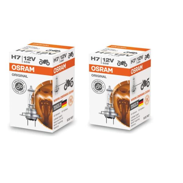 商品名: Osram H7 Halogen Headlight Bulbs 64210L 12V 55W Made In Germany 2 Piece Set Osram H7 Halogen Headlight Bulbs 64210L...