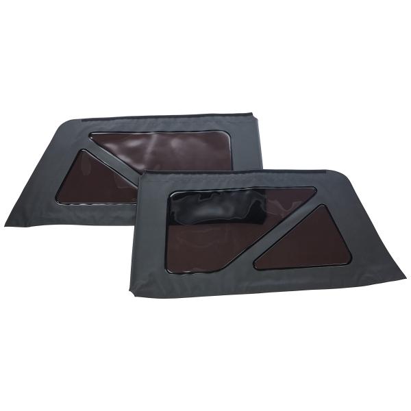 商品名: ベストップ58134???35ブラックダイヤモンドTintedウィンドウキットforベストップSailcloth replace-a-top 2011???2017年のラングラーJK無制限 Bestop 5813435 Tinte...